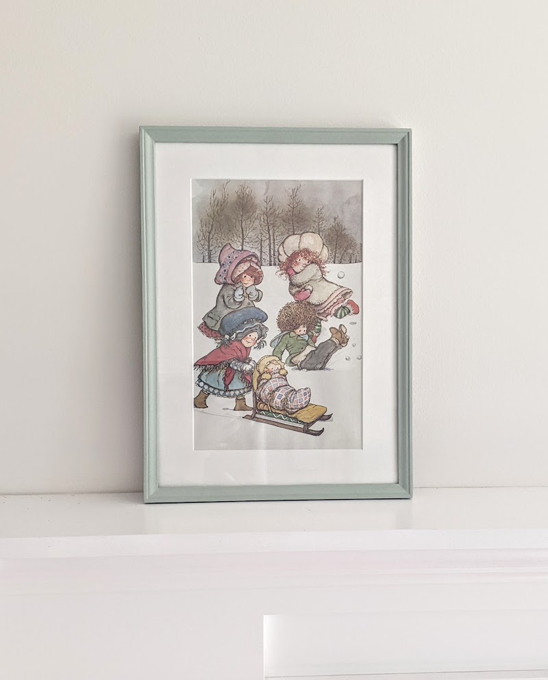 Strawberry Shortcake Snowball Fight